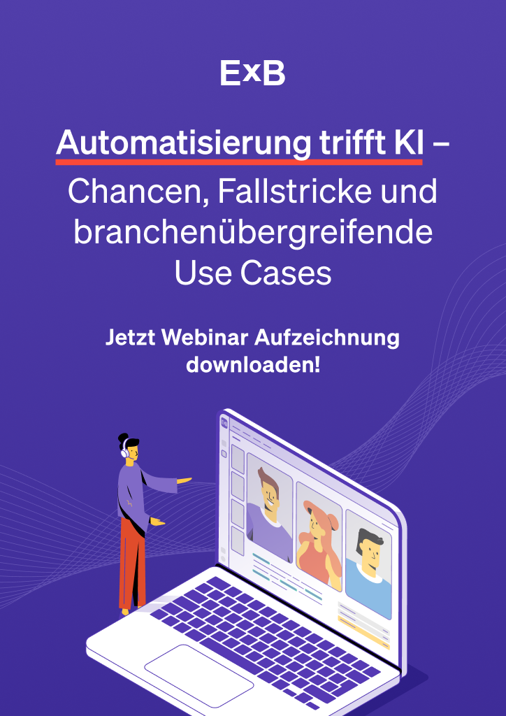 Unser Webinar: Automatisierung trifft KI | ExB