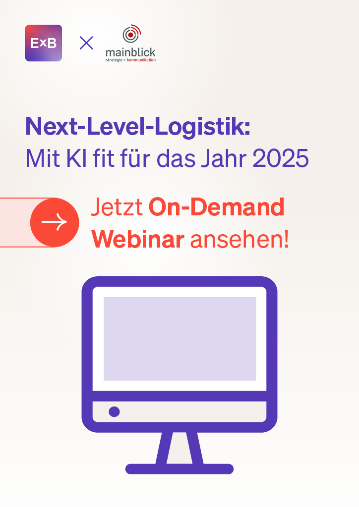 Unser Webinar: Next-Level-Logistik | ExB